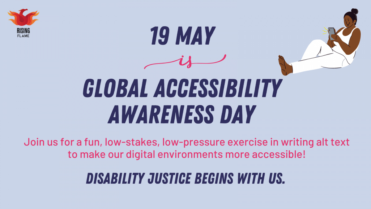 Global Accessibility Awareness Day #AccessIsLove – Rising Flame